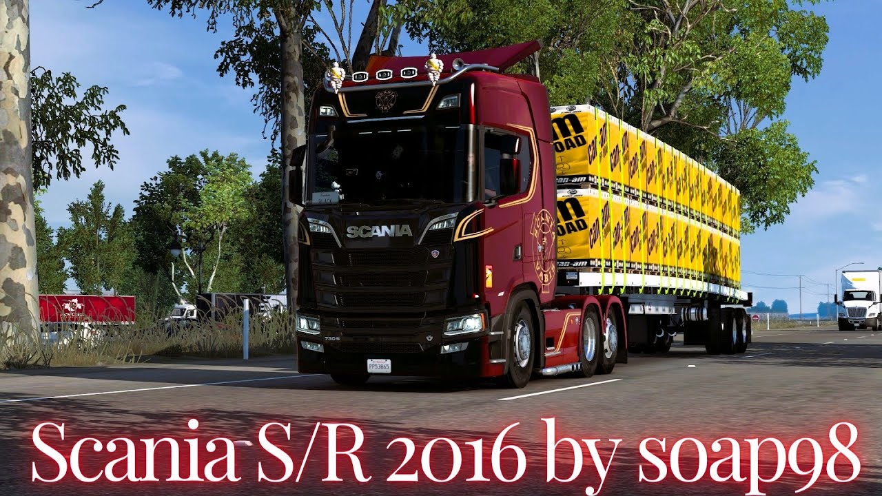 ATS Mods 1.50 | Scania S/R 2016 by soap98 ATS 1.50 | American Truck ...