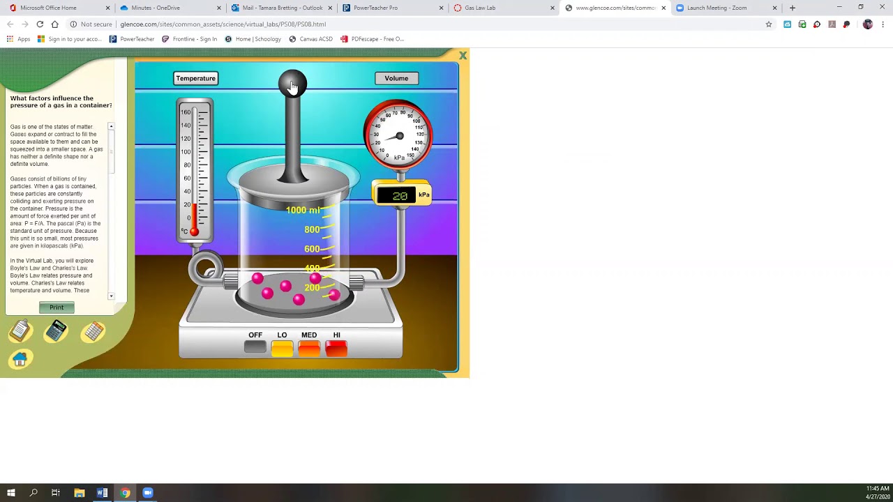 Gas Lab Stations 3 and 4 - YouTube