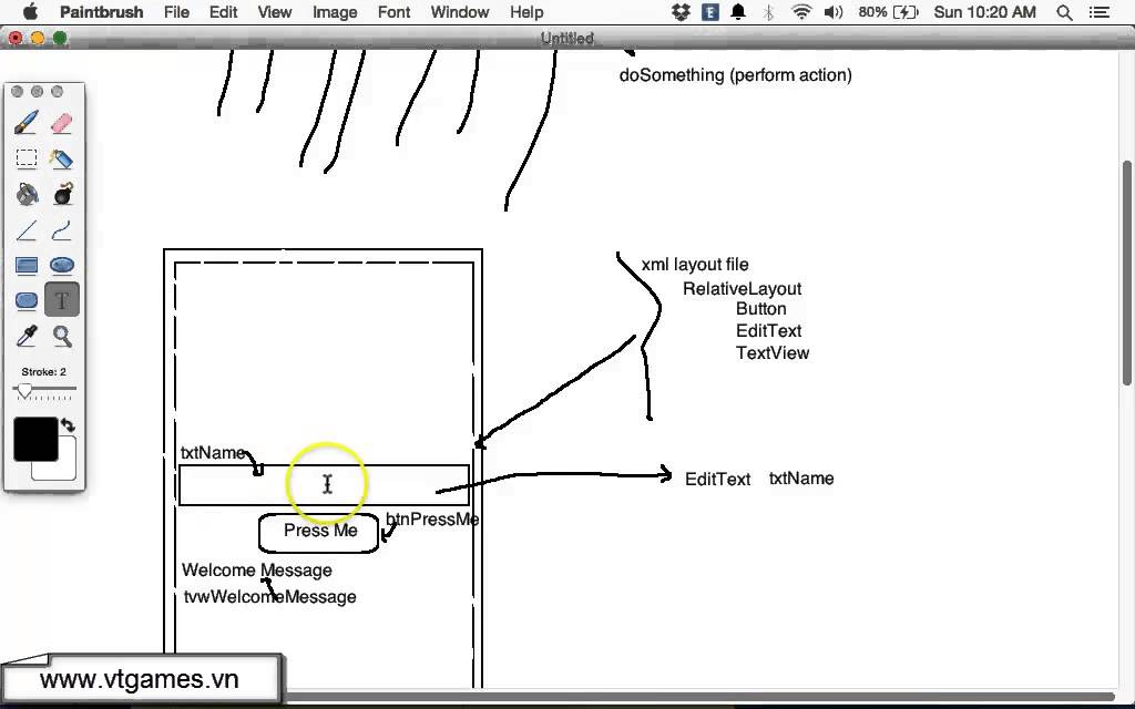 Basic Event Handling in Android using Android Studio - YouTube