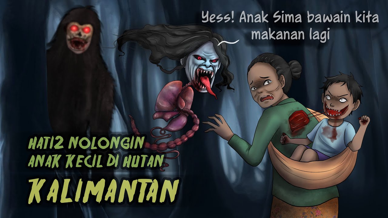 Berbaik hati malah jadi mangsa setan? Jenis Hantu Kalimantan #HORORTIME ...