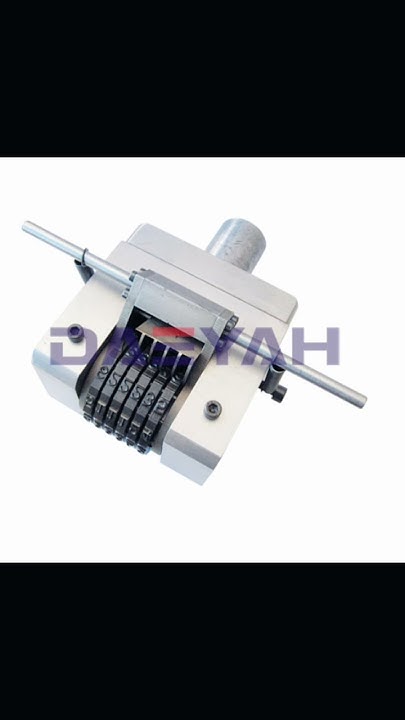 Metal numbering machines. Whatsapp：+8613989519623 Email：info@daeyah.com ...