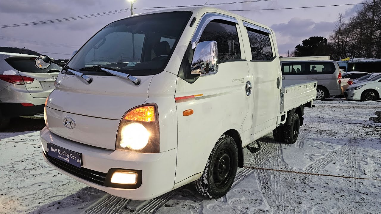 HYUNDAI Porter2 Double Cap Manual 2014 EU008914 #hyundai #porter # ...