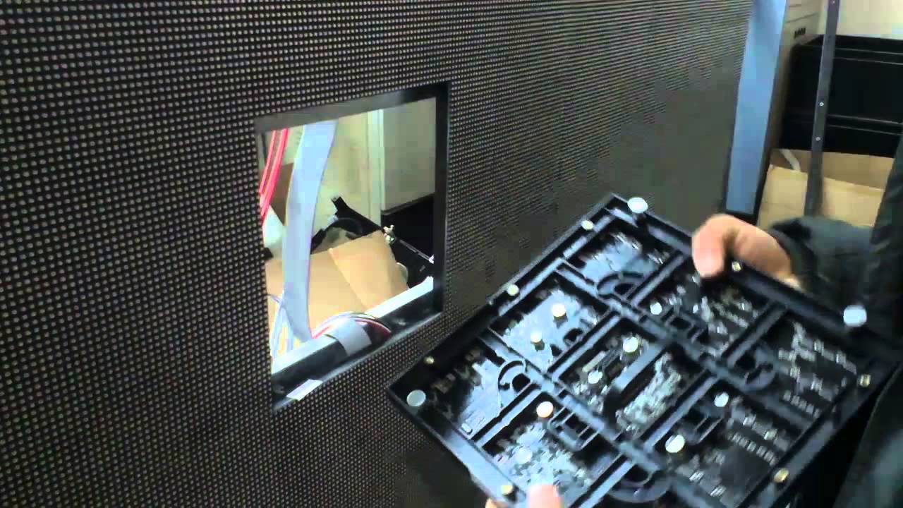 QS Tech front access LED panel replacement - YouTube