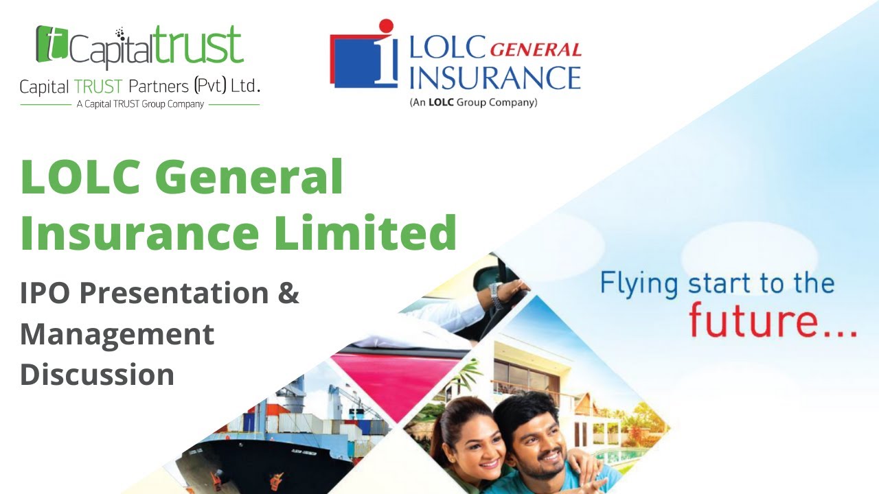 LOLC General Insurance Limited - IPO Presentation | Webinar 1 - YouTube