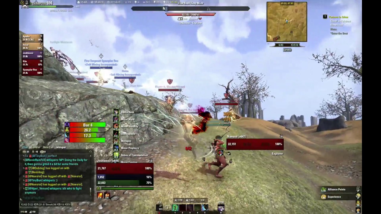 Salt Mining Incorporated ESO Group PvP Montage - YouTube