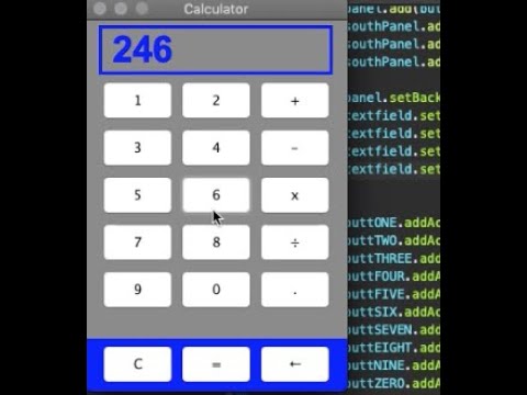 How to create a Calculator Part 2 (Java Programming Development) - YouTube