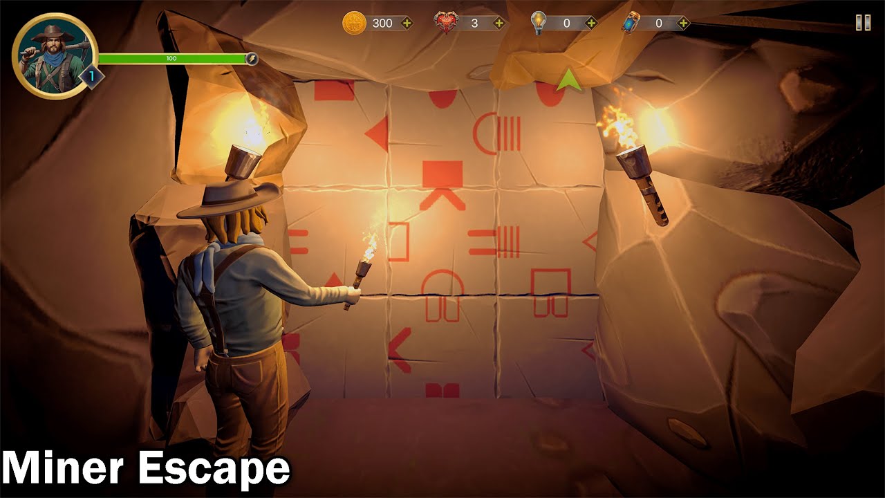 Miner Escape Puzzle Adventure | Level 1 - 4 | Full Gameplay | Escape ...