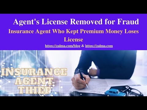 Agent's License Removed for Fraud - YouTube