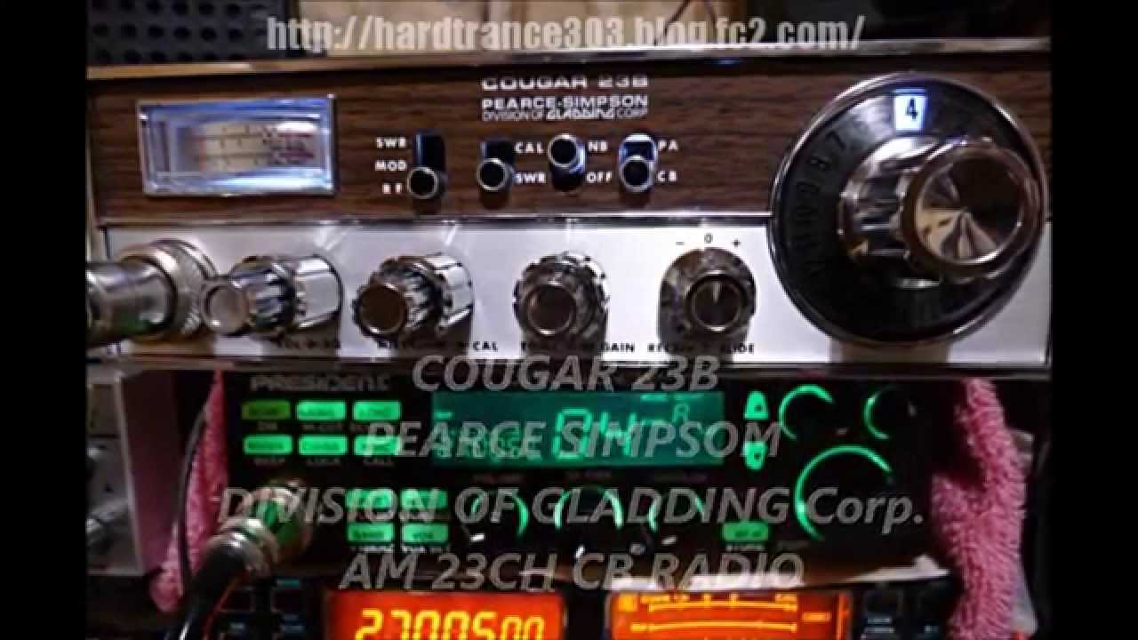 PEARCE SIMPSON COUGAR 23B CB RADIO mods - YouTube