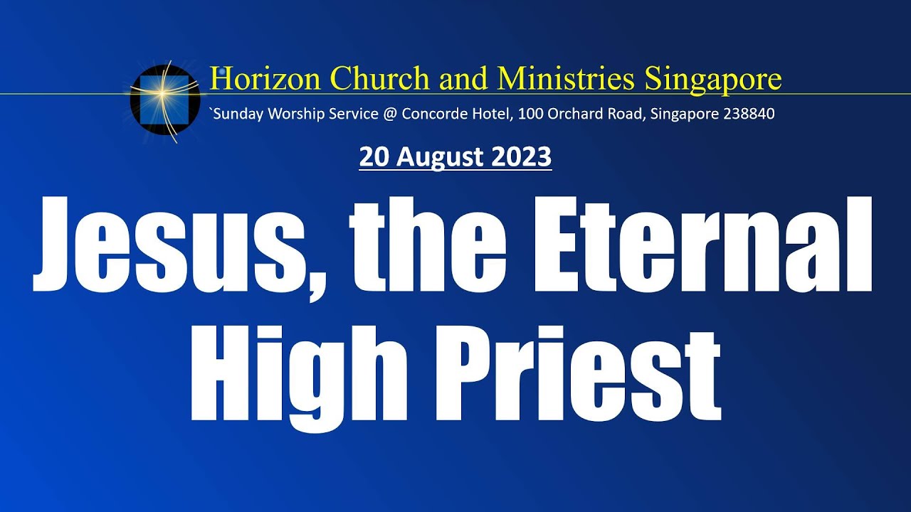 JESUS, the Eternal High Priest - YouTube