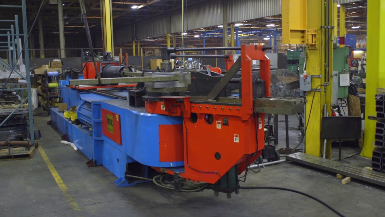 Large Structural Tube Bending - YouTube
