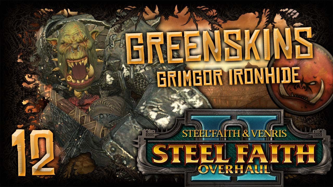 BLACK ORC CENTER CHARGE! | WARHAMMER II (SFO 2) Mortal Empires (Orcs ...
