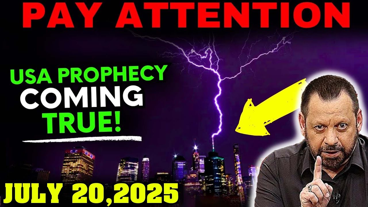 Mario Murillo PROPHETIC WORD | [ JULY 20,2025 ] -USA PROPHECY IS COMING ...