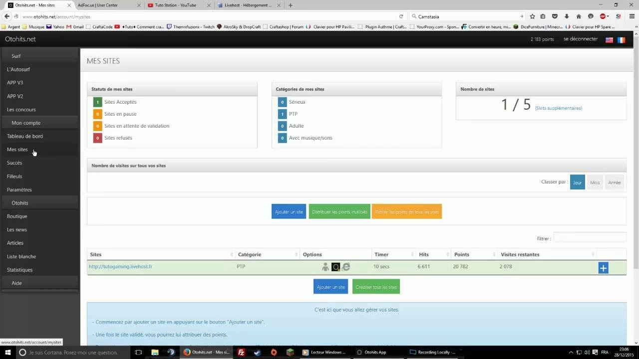 [FR] [Tuto] Comment gagner 5 € par jour environ - YouTube