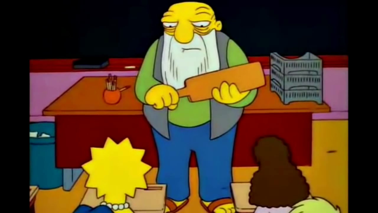 Hay tabla los simpson - YouTube