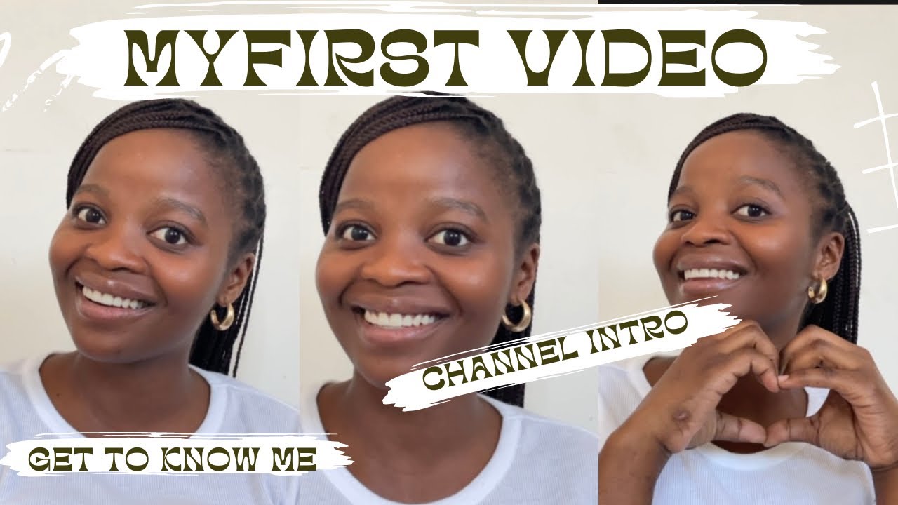INTRO VIDEO | FIRST YOUTUBE VIDEO | GET TO KNOW ME - YouTube