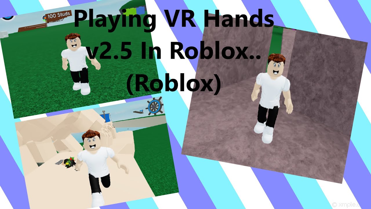 Playing VR Hands v2.5 In Roblox.. (Roblox) - YouTube