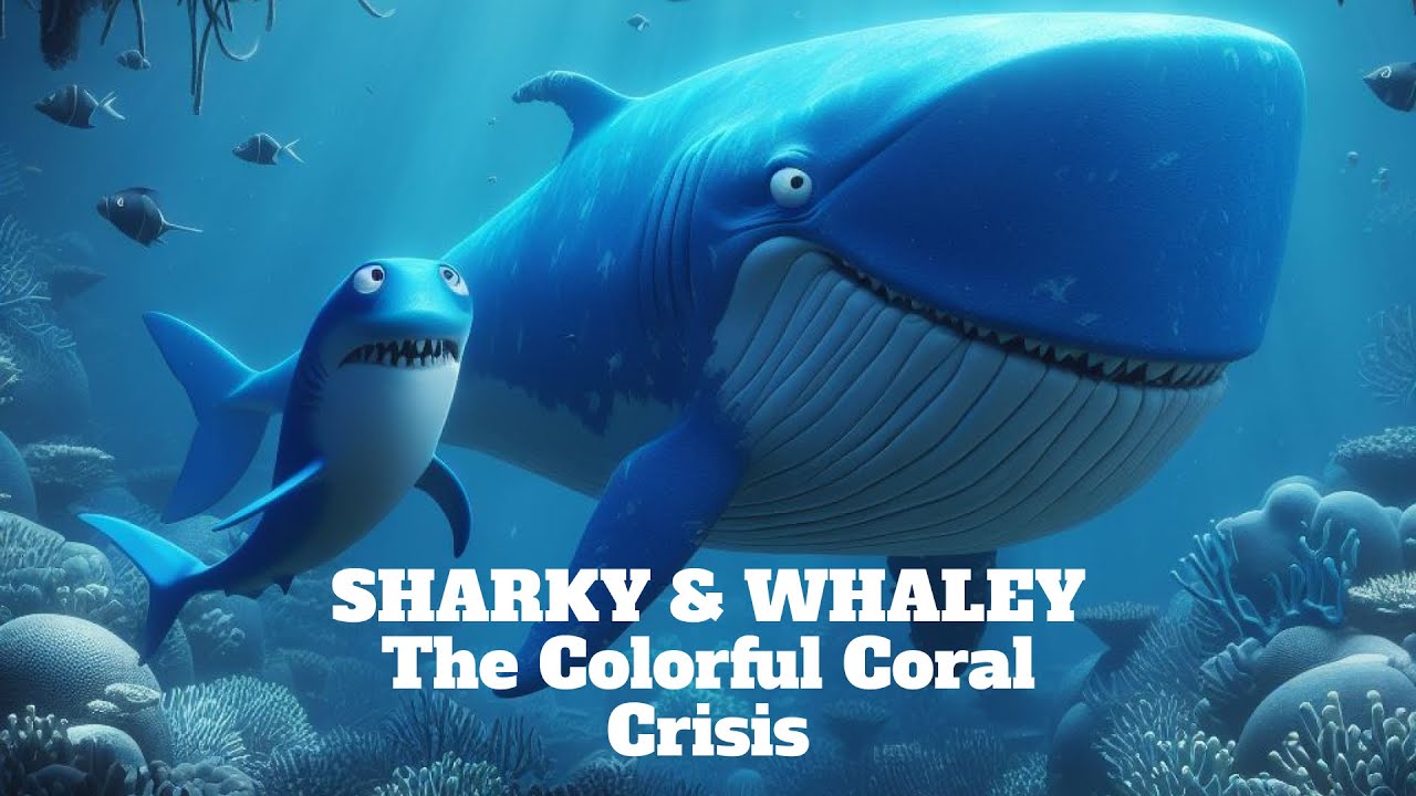 SHARKY & WHALEY S2E3 - The Colorful Coral Crisis - YouTube