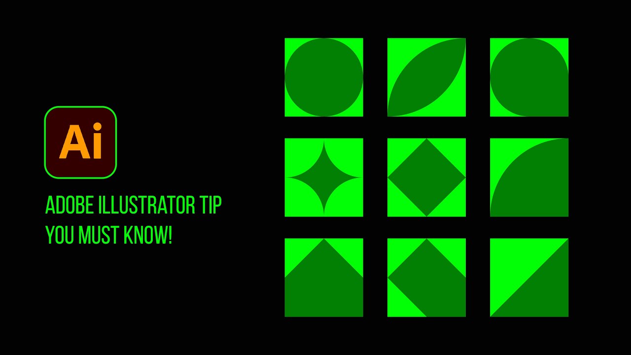 Adobe Illustrator Tip You Must Know! | 2024 - YouTube