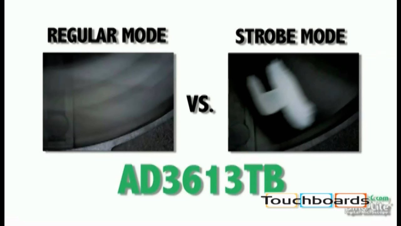 Dino-Lite AD3613TB Premier Review CMOS Portable Digital Stroboscope - YouTube