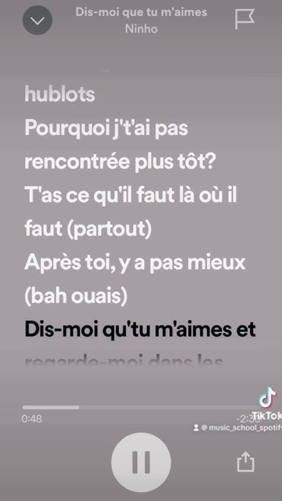 Ninho Dis Moi Que Tu Maimes 🥰 Sur Spotify Youtube