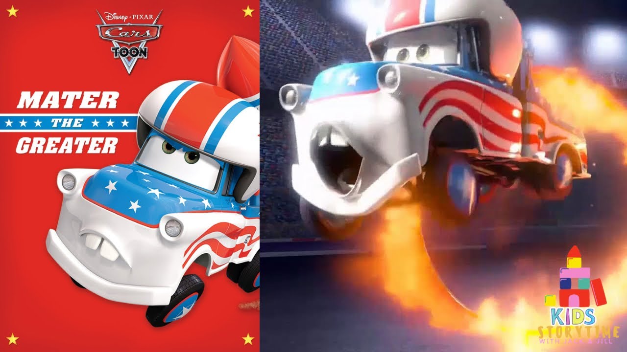 🚒💨 Kids Book Read Aloud: Disney Pixar Cars: Mater The Greater - YouTube