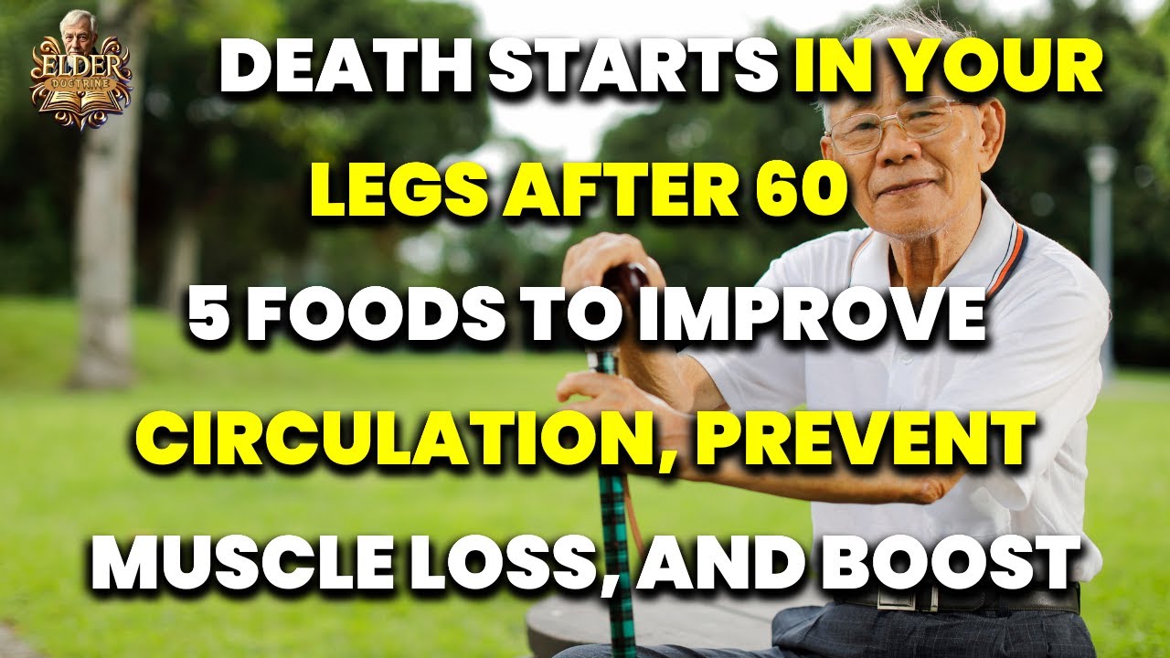 Death Starts in Your Legs After 60 – 5 Foods to Improve Circulation ...