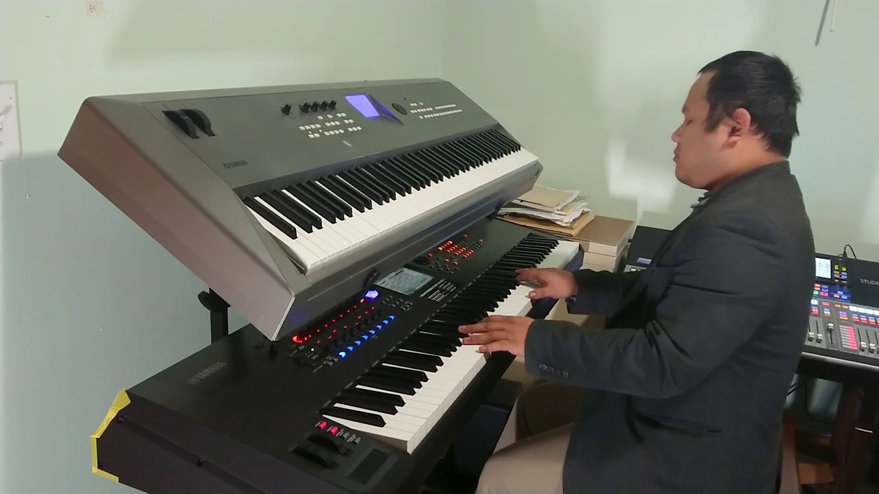 (အချစ်မျက်ဝန်း) A chit myat won - Keyboard Cover by Richard Kyaw - YouTube