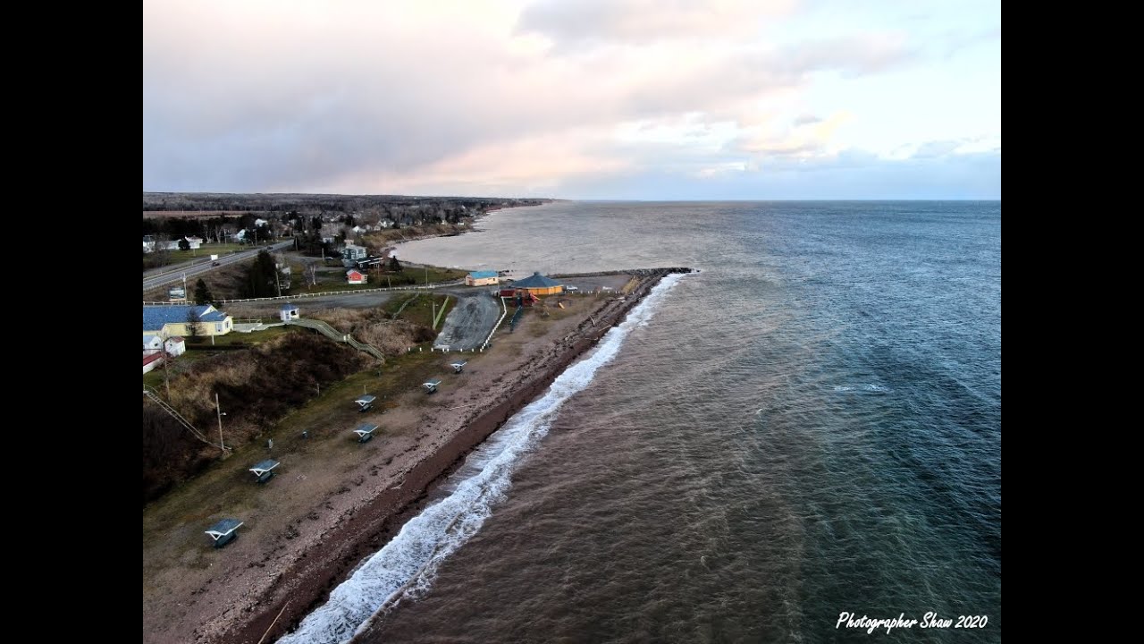 Plage de la Riviere Caplan Gaspésie Quebec Canada 18 /11 /2020 - YouTube