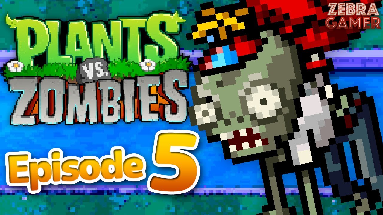 Plants vs. Zombies Nintendo DS Gameplay Walkthrough Part 5 - World 4 ...