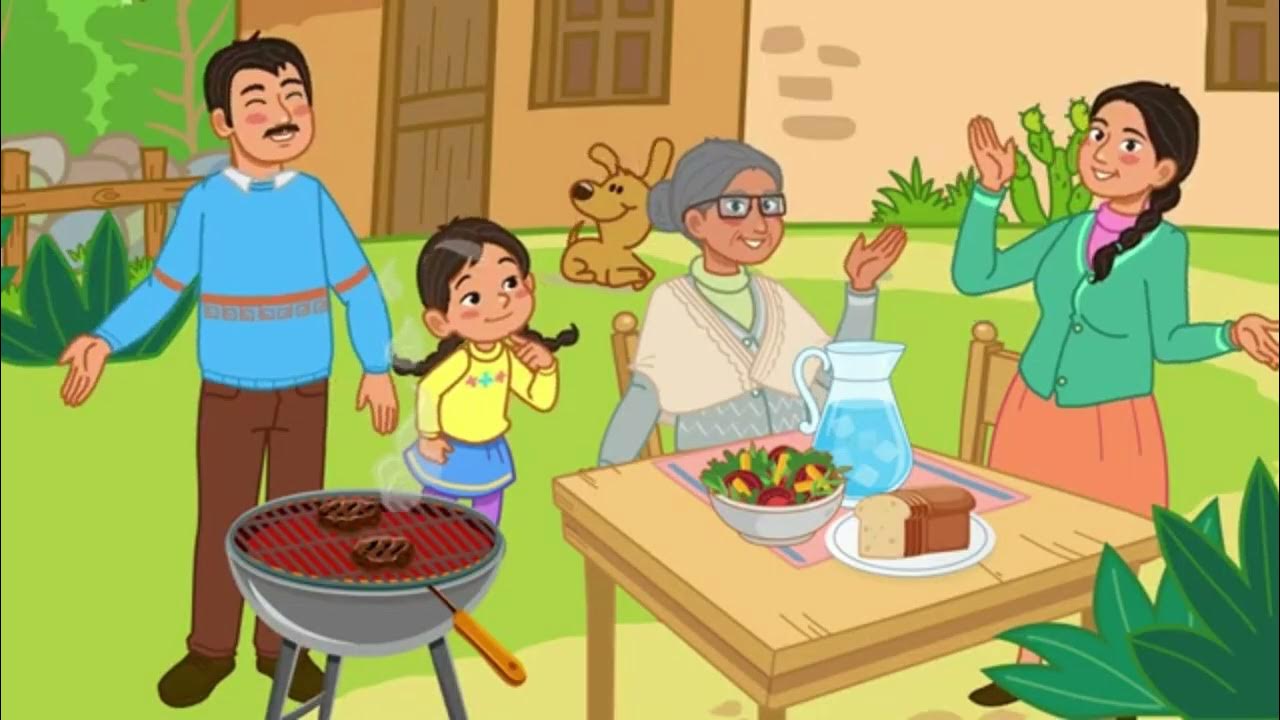 HELLO, SAMMY 7- A MÍ ME GUSTA COMER Y BEBER - INGLÉS INICIAL 5 AÑOS ...