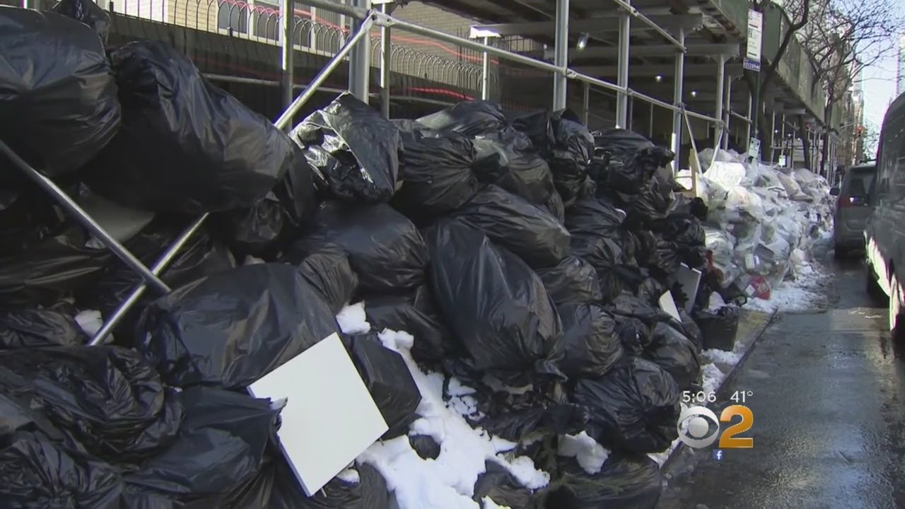 Melting Snow Creates Disgusting Walkways On City Streets - YouTube