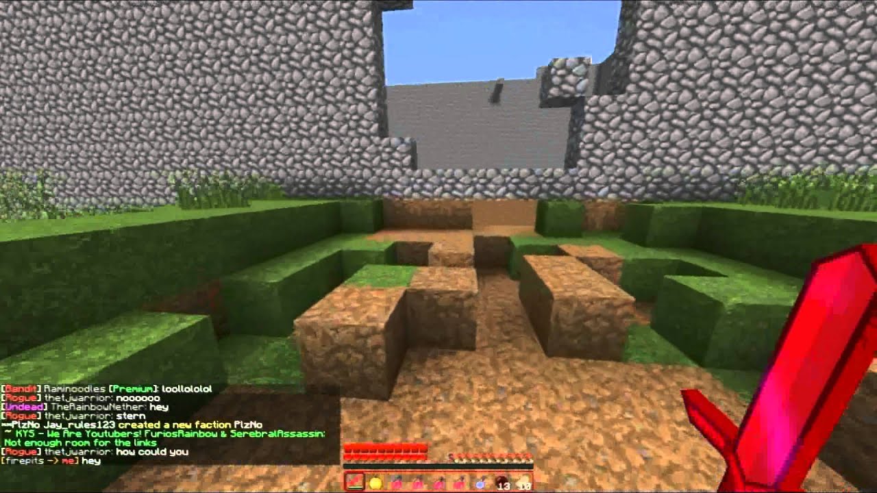 Minecraft Desteria Factions[Season2] Ep 2[Defendind the Base] - YouTube