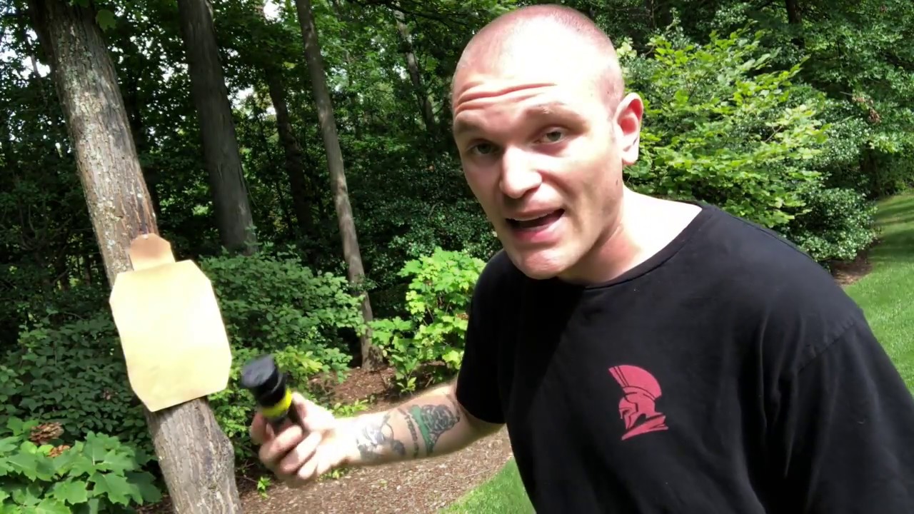 Field Test of the 4 Different Types of Mace - YouTube