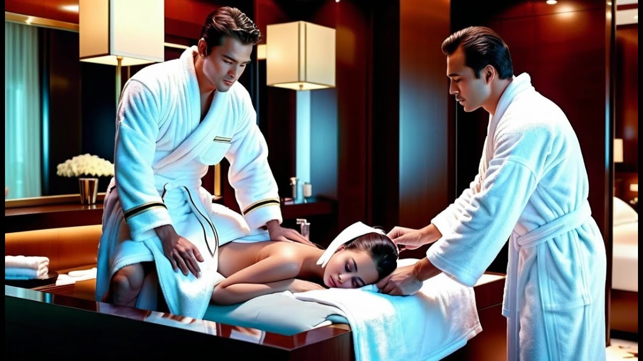 ASMR Massage techniques Japanese Massage hot oil Full Body Pijat Jepang ASMR Therapy Japan - YouTube