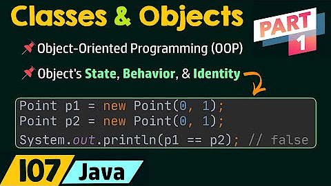 Objects & Classes | Chapter -7 | Java Programming - YouTube