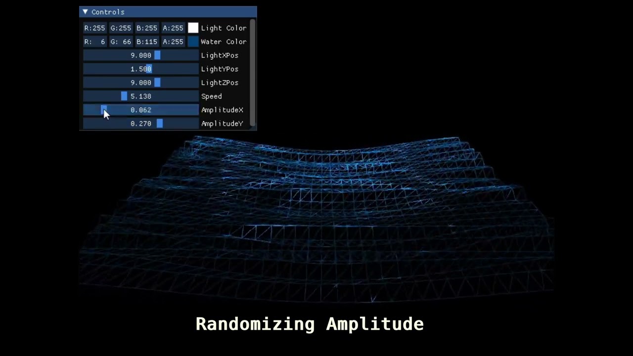 Water Simulation Using Shaders Opengl C Youtube