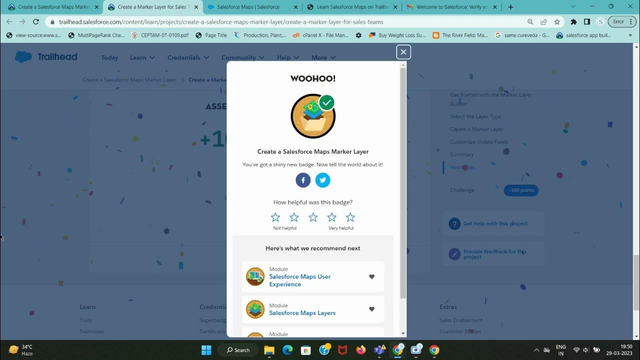 Create a Marker Layer for Sales Teams | Create a Salesforce Maps Marker Layer - YouTube