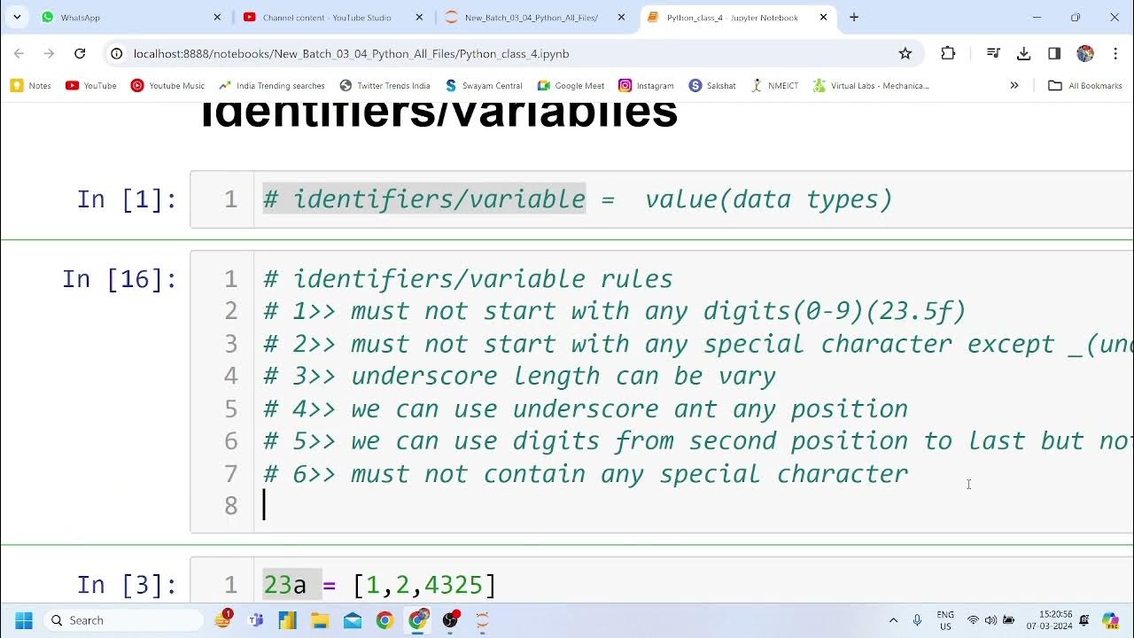 Python_Class_4_Identifiers&Variables_Date_07_03_2024 - YouTube