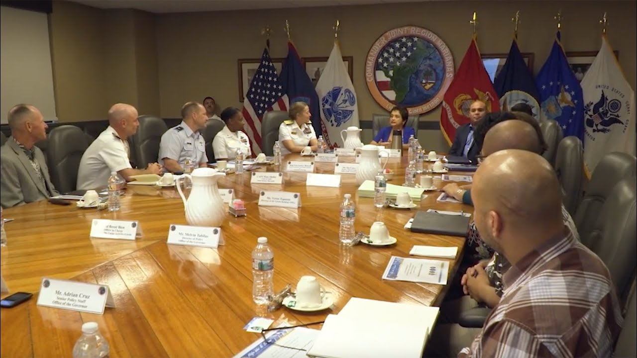 JMNN Update: Guam Governor and Lt. Governor visit JRM - YouTube