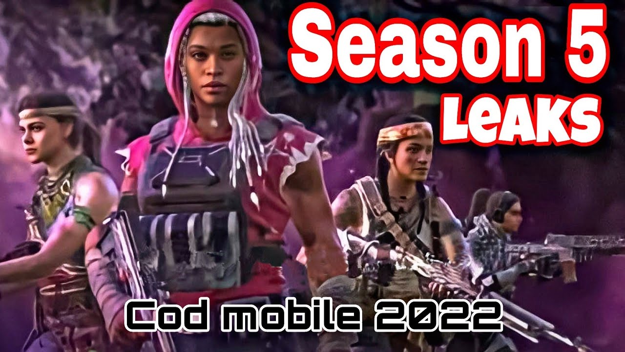Season 5 Codm Battle Pass Confirmed All Characters leaks 2022 | codm ...