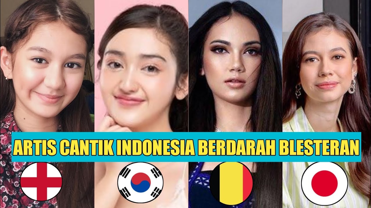 Inilah 10 Aktris Cantik Indonesia Berdarah Blesteran - YouTube