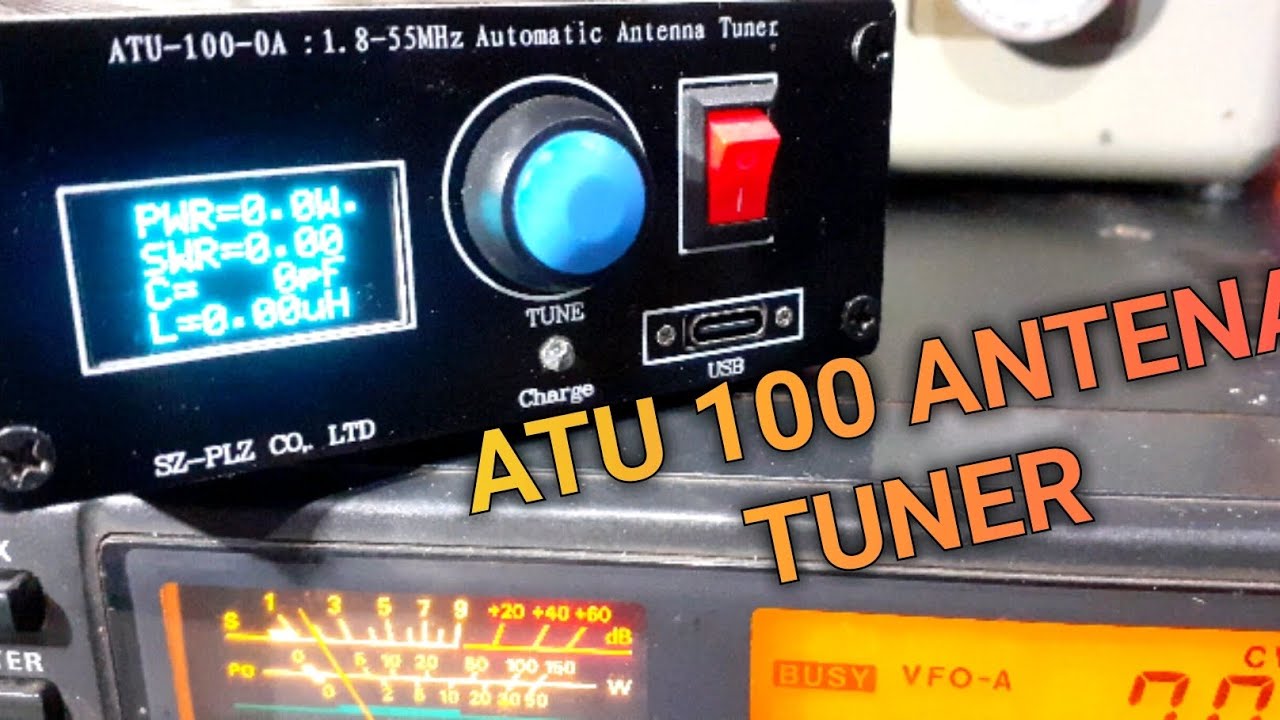 #379 Antenna tuner ATU 100 reparación y ajuste medidor digital - YouTube