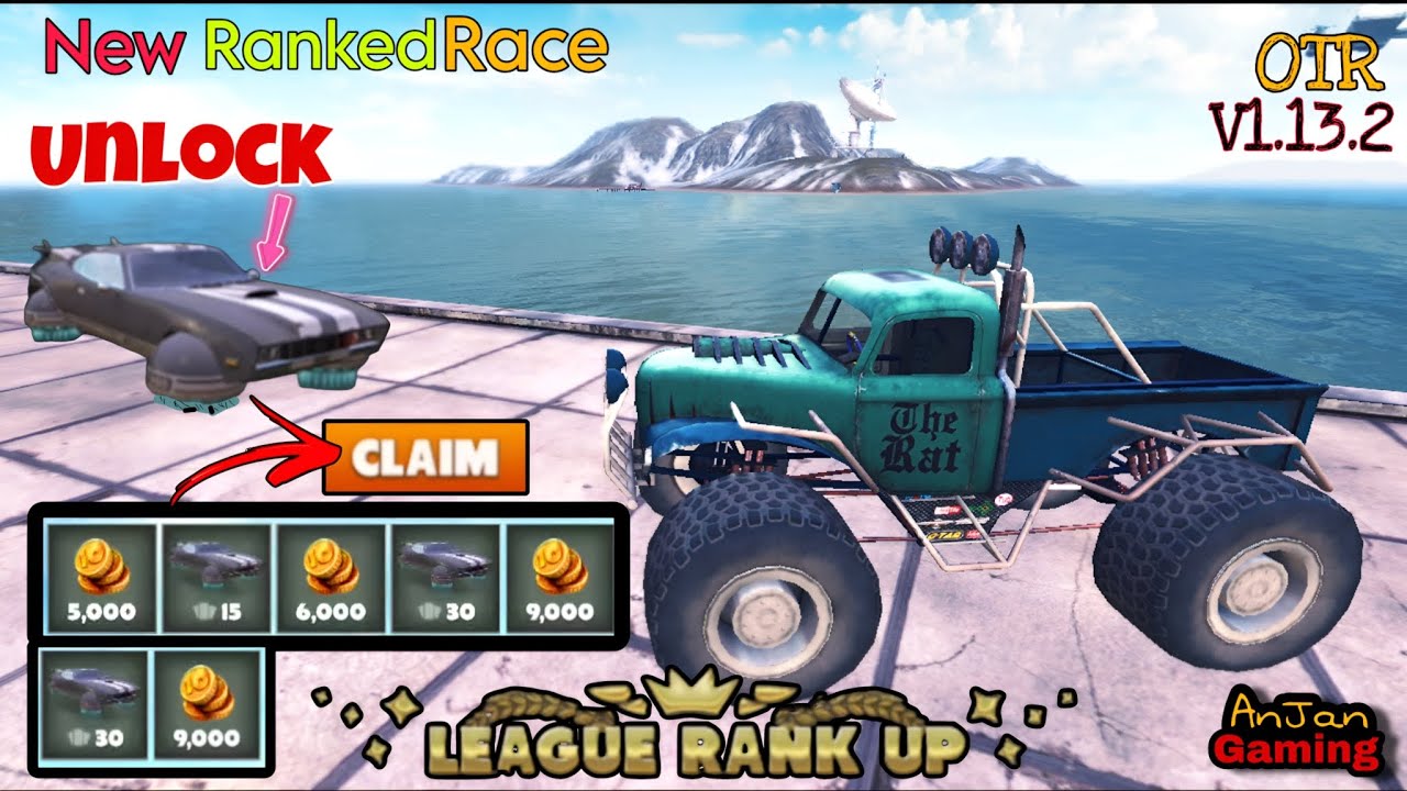 OTR New Ranked Race New challenge & LEAGUE RANK UP Rewards Claim 😍🔥 ...