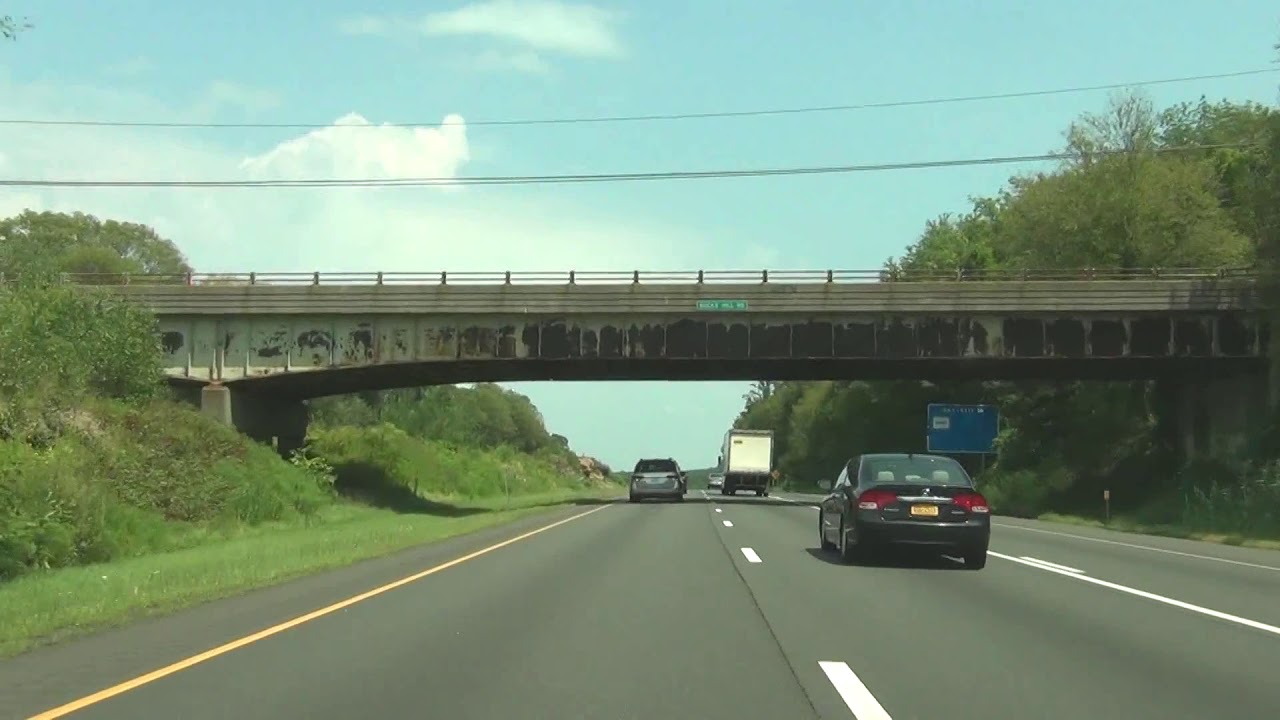Connecticut - Interstate 84 East - Mile Marker 20 to 30 - YouTube