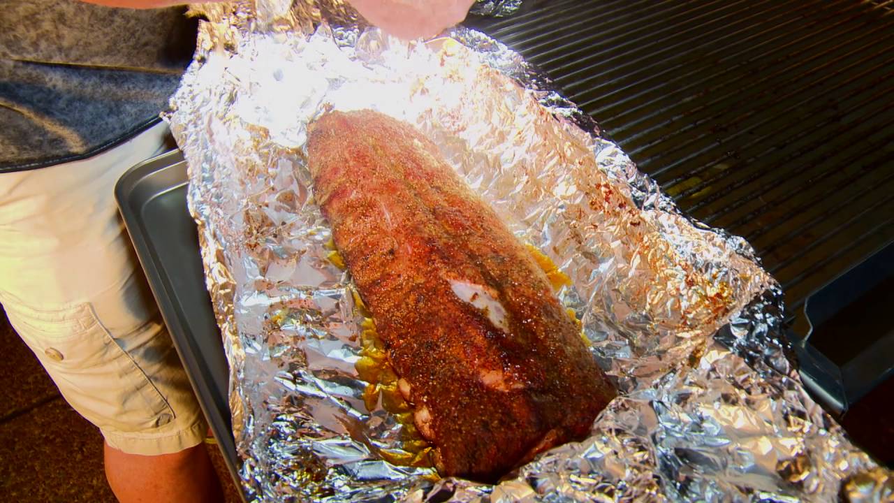 Sikes Grills - 2 hour fall off the bone ribs - YouTube