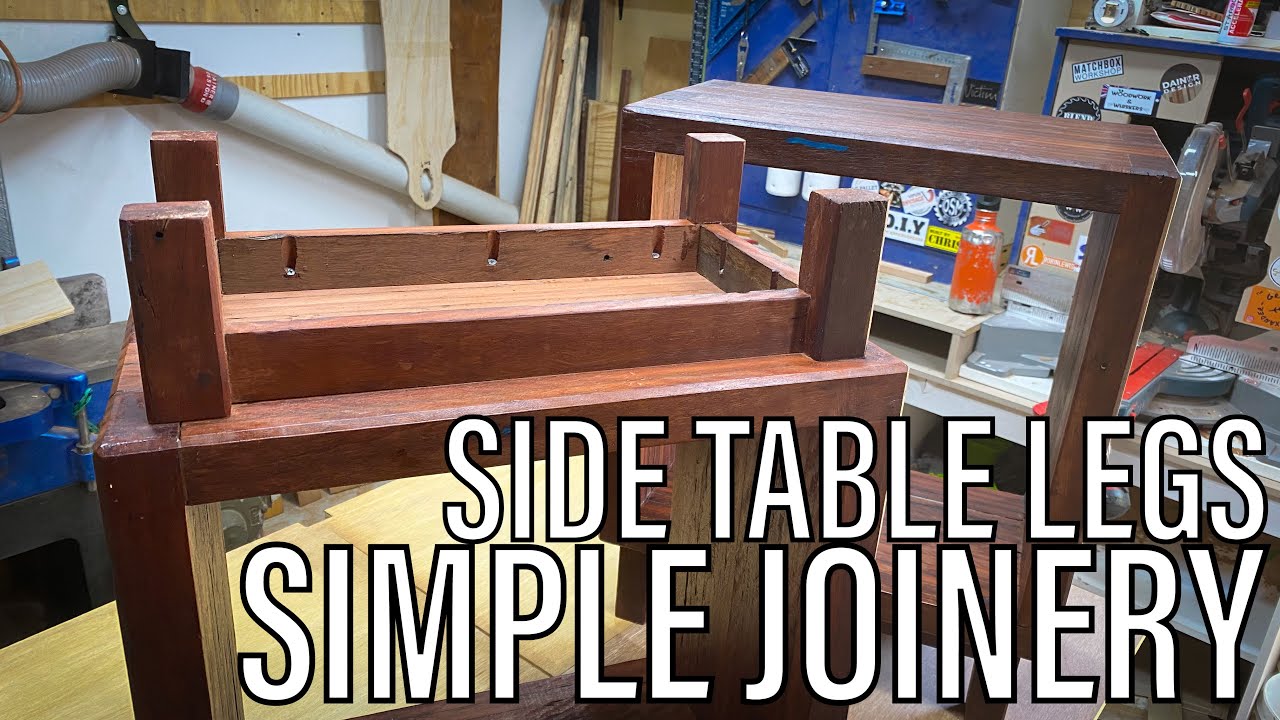 Easy Legs with simple DIY joinery - YouTube