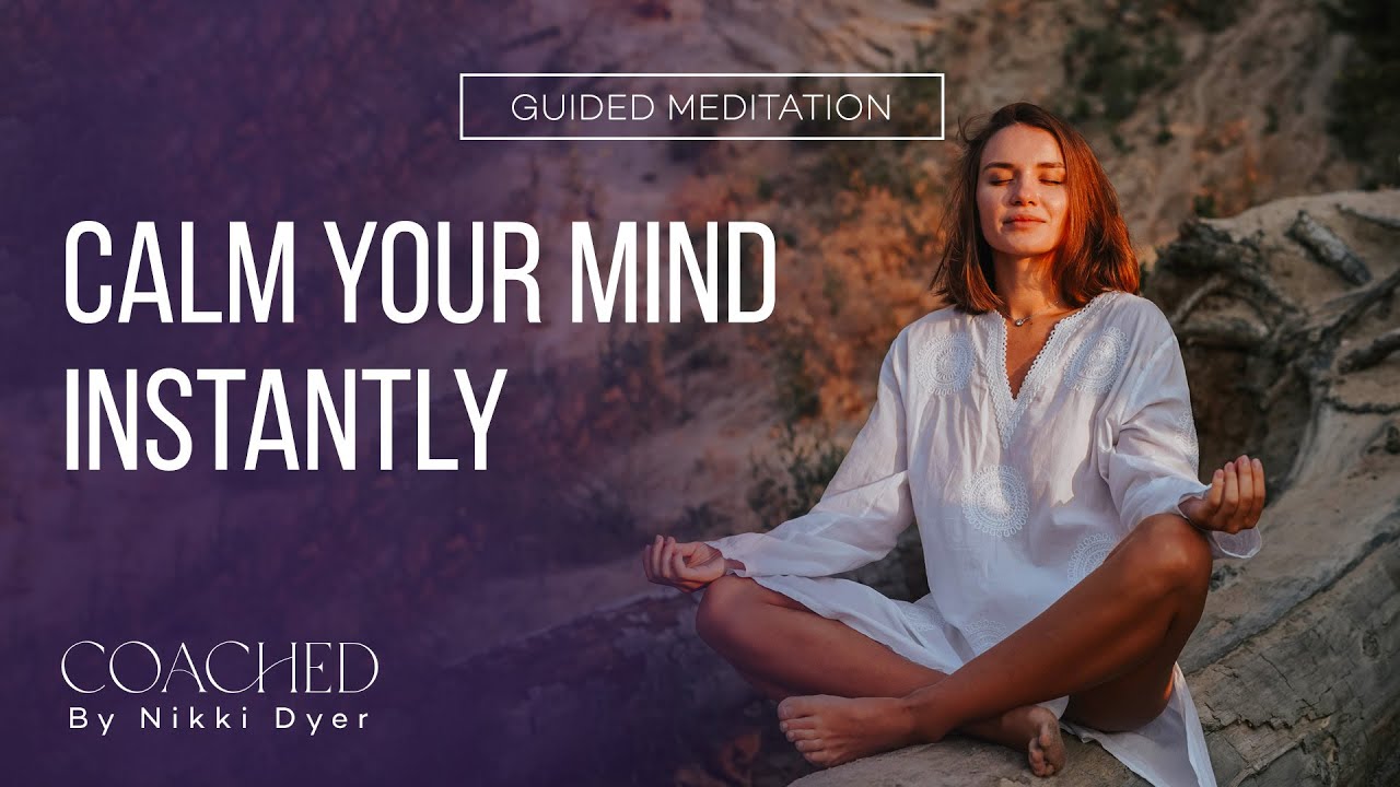 5 Minute Meditation Calm Anxiety Instantly Guided Meditation Youtube