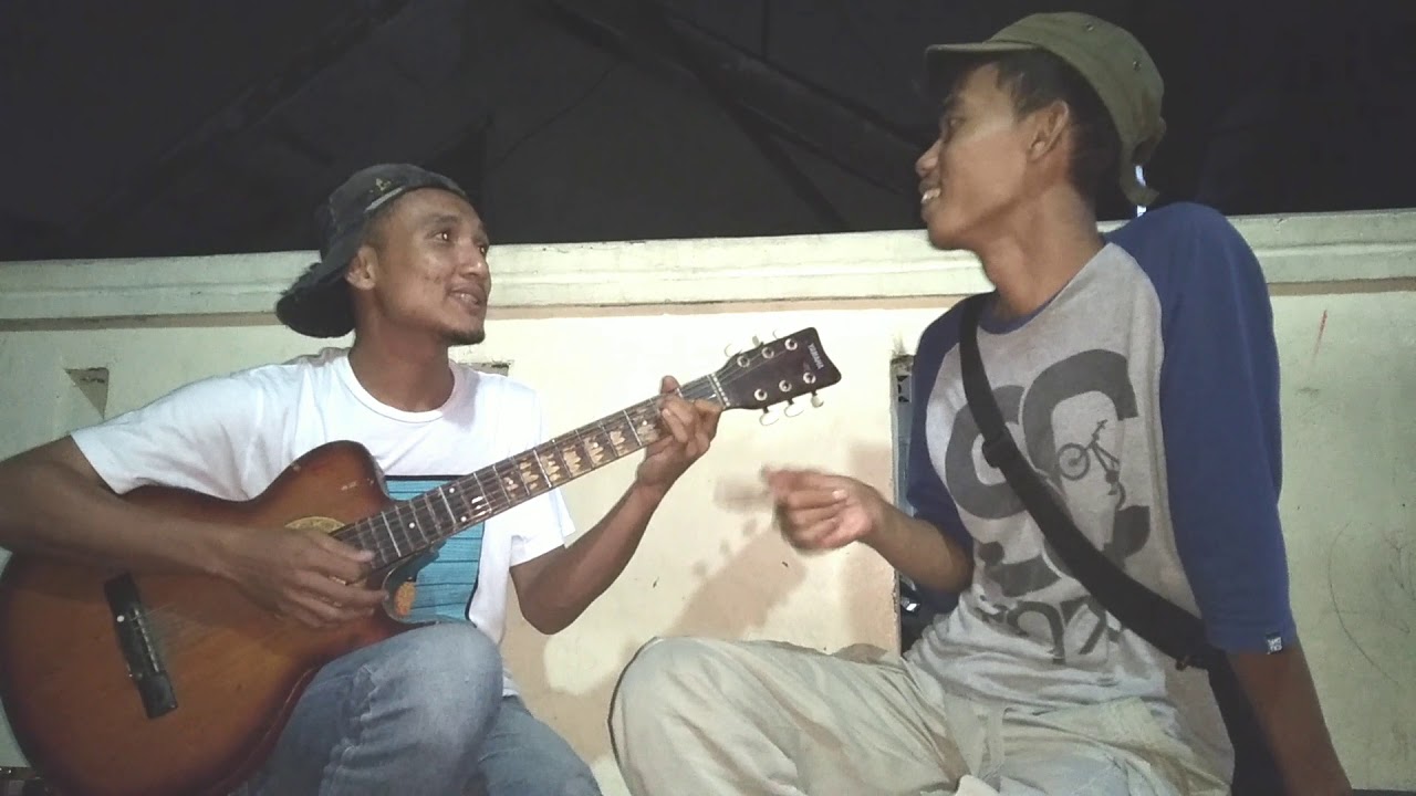 Duet duo bedu (cewe batu)cover kerudung ungu - YouTube
