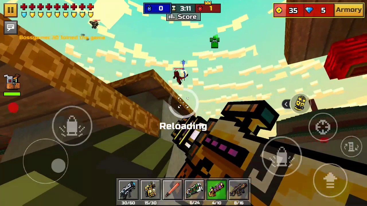 no connection, tap to retry/pixel gun 3D - YouTube